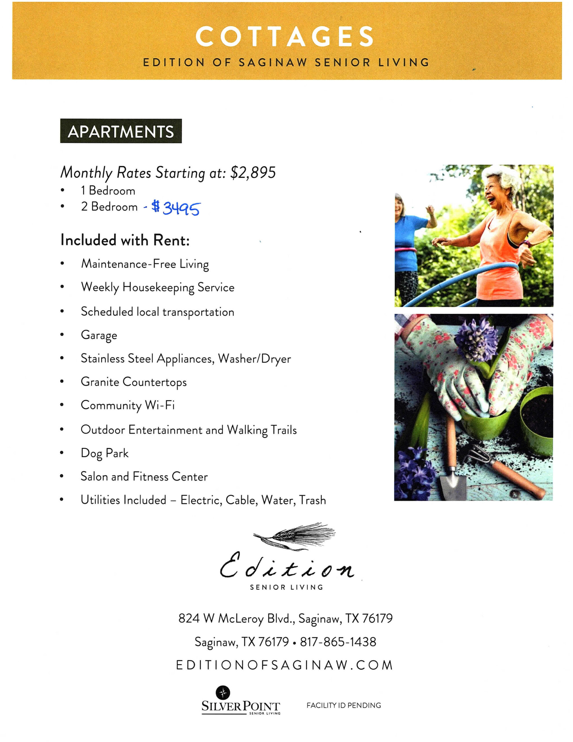 Edition of Saginaw - Dallas Fort Worth Senior Living